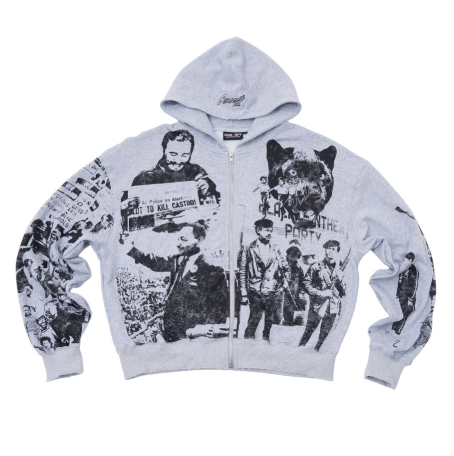 Revolt Zip Up - Grey – GEAR LOCKER LA
